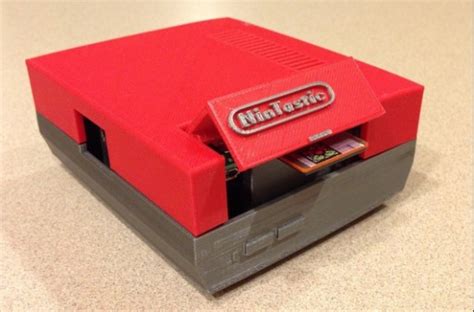 D Printed Case For Raspberry Pi Themed After NES Walyou