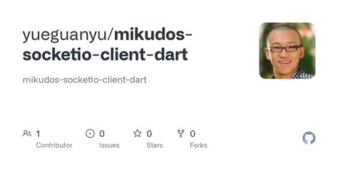 GitHub Yueguanyu Mikudos Socketio Client Dart Mikudos Socketio