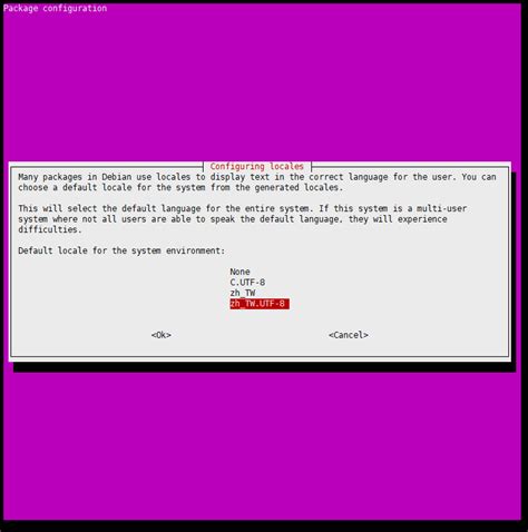 Ssh登入後需要顯示中文 黑手的挨踢工作紀錄