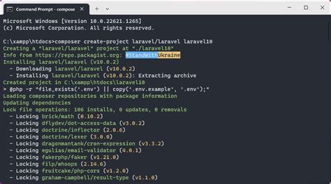5 Langkah Instalasi Dan Konfigurasi Framework Laravel 10x Phpbego