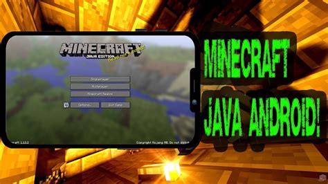 Java Minecraft НА АНДРОИД ТЕЛЕФОН Youtube