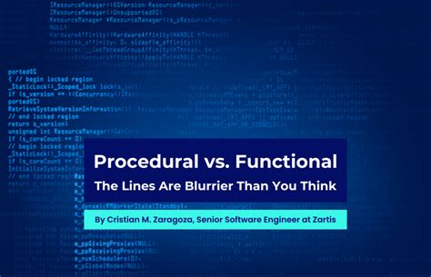 Procedural Vs Functional Programming The Lines Are Blurrier Than You Think Zartis