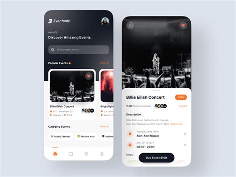 Event App Ui Design Artofit
