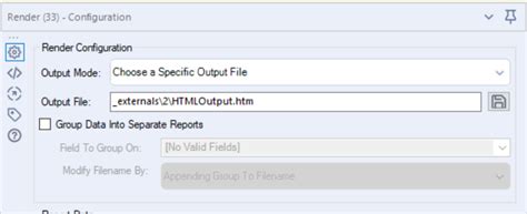 temporary html in render tool produces no output i alteryx community