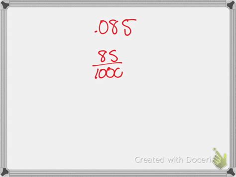 SOLVED Convert The Decimal To A Fraction
