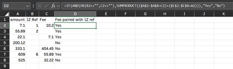 Excel Pair Values In Two Columns And Check Value Of Third Column Stack Overflow