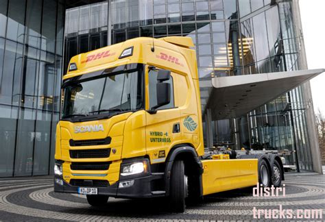 Scania 23g 6×2 Chassis Erev Extended Range Electric Vehicle Distri Trucks