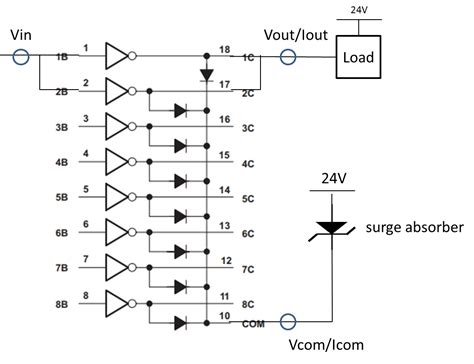 ULN A Internal Diode Is On Interface Forum Interface TI E E Support Forums