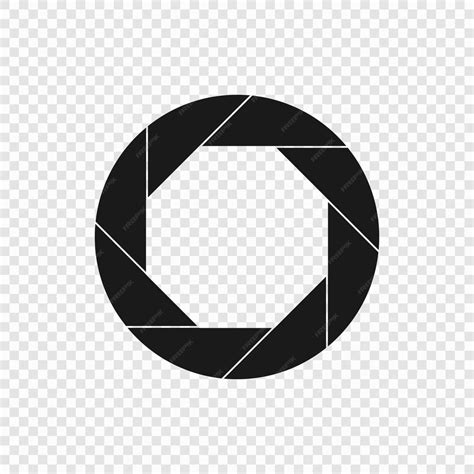 Premium Vector Shutter Camera Icon