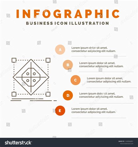 Architecture Cluster Grid Model Preparation Infographics Stock Vector Royalty Free 1249066891
