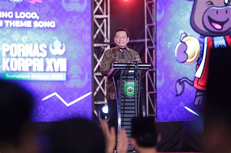 Luncurkan Logo Maskot Dan Theme Song Sumsel Siap Menjadi Tuan Rumah