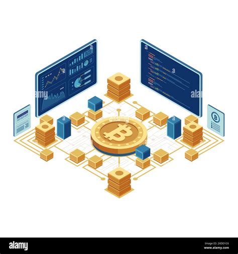 blockchain ecosystem vector vectors cut out stock images and pictures alamy