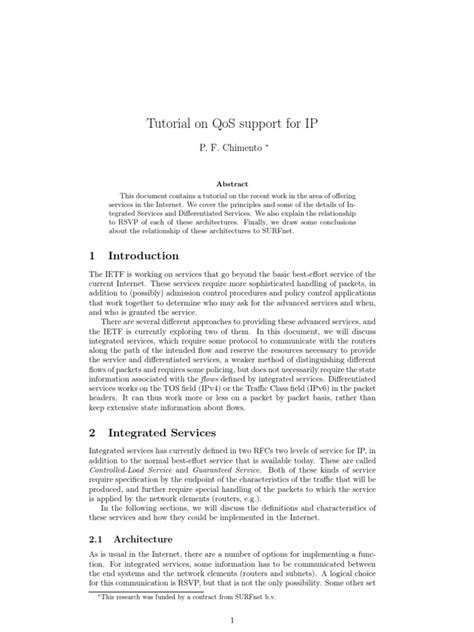 PDF Qos Tutorial DOKUMEN TIPS