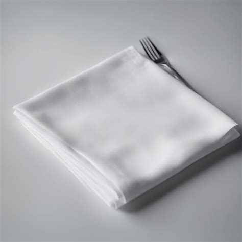 Descarga Configuración Elegante De Comedor Con Servilleta Blanca Y
