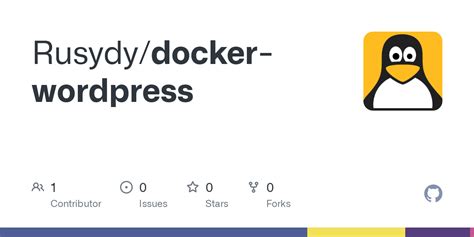 Github Rusydy Docker Wordpress