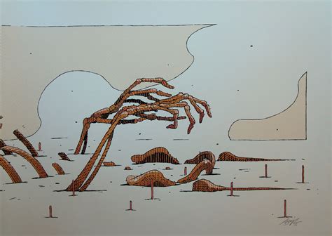 aryz horizontal decomposition original print blackline gallery