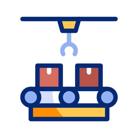 Assembly Line Animated Icon Free Industry Animated Icon