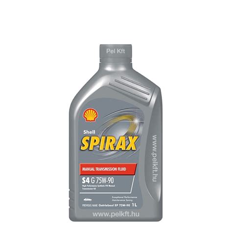 Shell Spirax S4 G 75W-90 - Pel Kft.