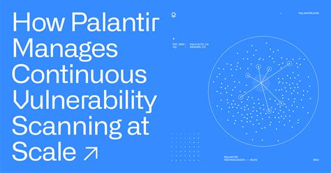 Vulnerability Scanning At Palantir Palantir Blog