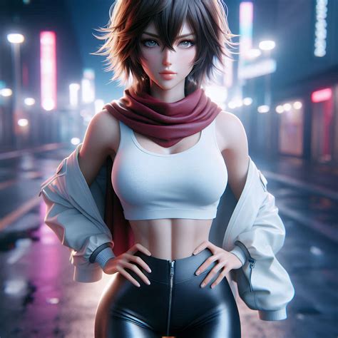 Mikasa Ackerman Model By Endrawsgutz On Deviantart
