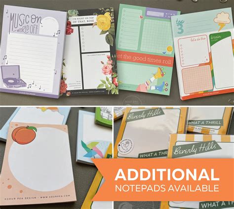 MINI NOTEPAD Strawberry Notepad Colorful Stationary Cute Etsy