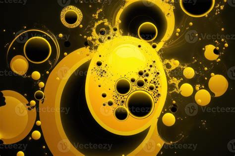 Abstract Yellow Tone Liquid Fluid Effect Background 20218006 Stock