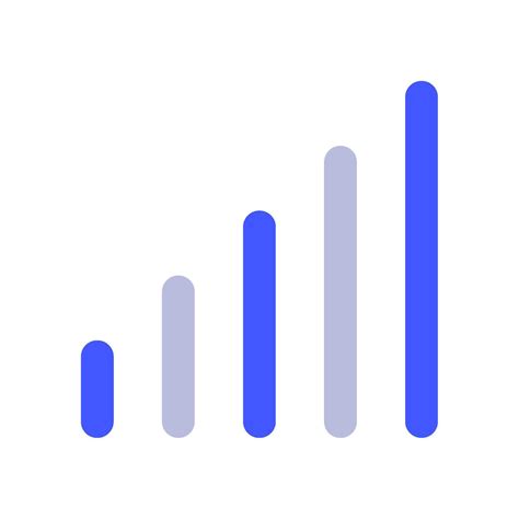 Signal Icon For Uiux Web App Infographic Etc 44423018 Vector Art At