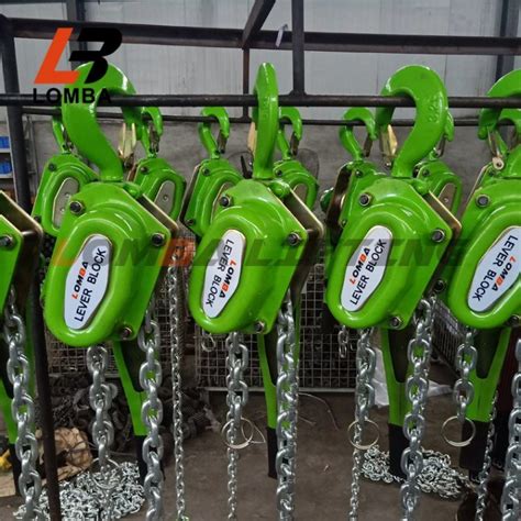 Lever Hoist 0 75t 1 5t 3t Lifting 3 Meters Chain Block Hoist Ratchet Lever Pulley China
