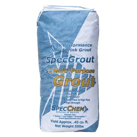 Specgrout Multi Purpose Grout Construction Materials Group
