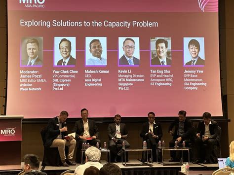 Yaw Chek Chee On Linkedin I Really Enjoyed Learning From All The Panelists In Mro Asia And Was
