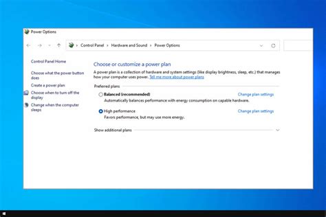 High Performance Mode Missing On Windows 10 Fix