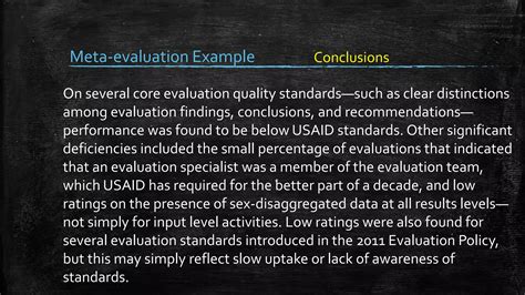 Meta Evaluation Pptx Educational Assessment Education