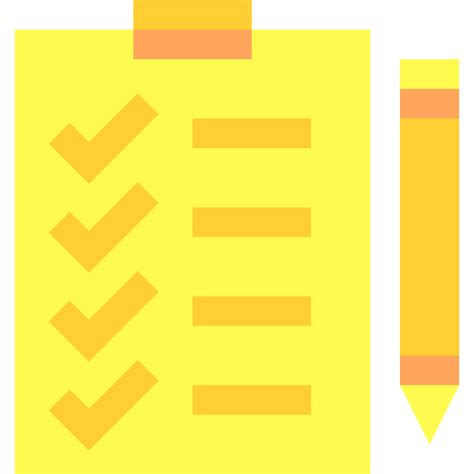 Task List Basic Sheer Flat Icon