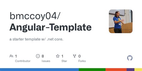 Github Bmccoy Angular Template A Starter Template W Net Core