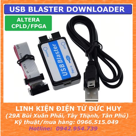 Usb Blaster Downloader Altera Cpld Fpga Linh KiỆn ĐiỆn TỬ ĐỨc Huy 29a BÙi XuÂn PhÁi