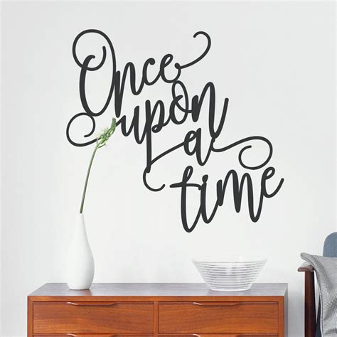 Once Upon A Time Wall Decal