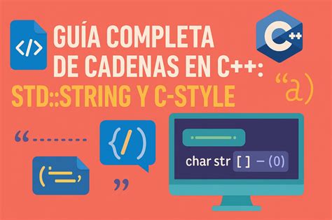 Guía Completa De Cadenas En C Stdstring Y C Style