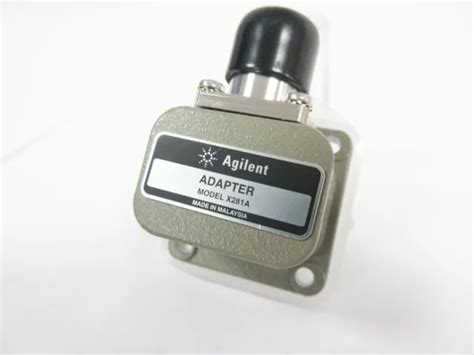 Agilent X281a Waveguide To Type N F Adapter X Band 12 4 Ghz ~ Keysight Eur 191 05 Picclick De