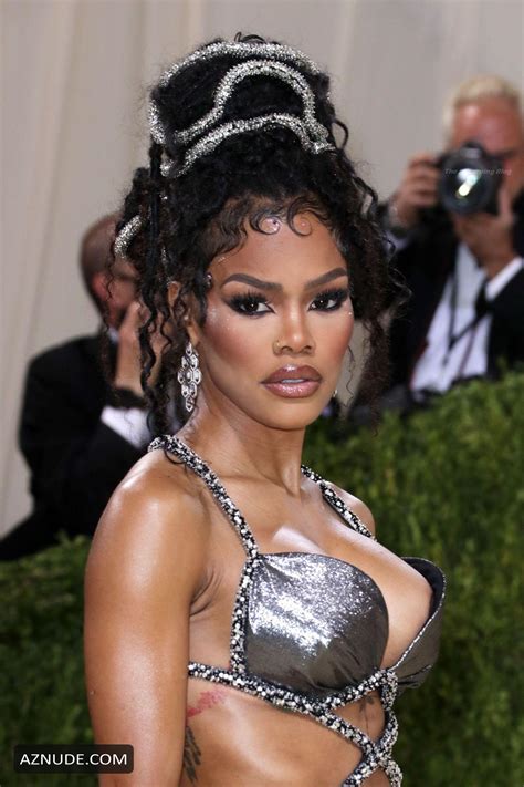 Teyana Taylor Sexy Shows Off Her Boobs And Legs At The 2021 Met Gala In