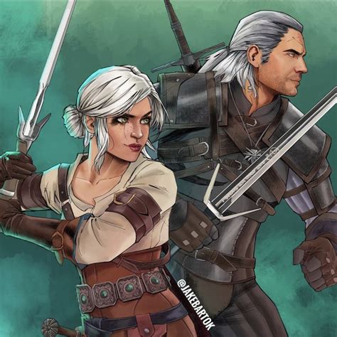 Pin By Hero Central On The Witcher The Witcher Off Colour Geralt And Ciri