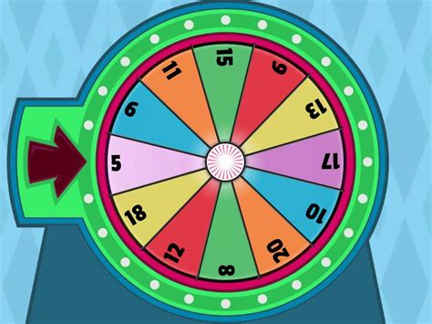Count Backwards From Spin The Wheel