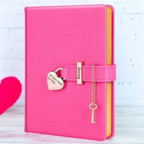 Locking Password Diary Etsy