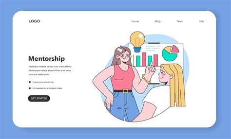 Brainstorming Session Concept Flat Royalty Free Vector Image