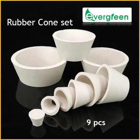 Rubber Cone Filter Adapter Set Rubber Stopper Buchner Funnel Flask Filtration Shopee Malaysia