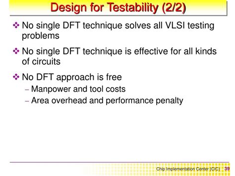 PPT Design For Testability PowerPoint Presentation Free Download ID 4385560