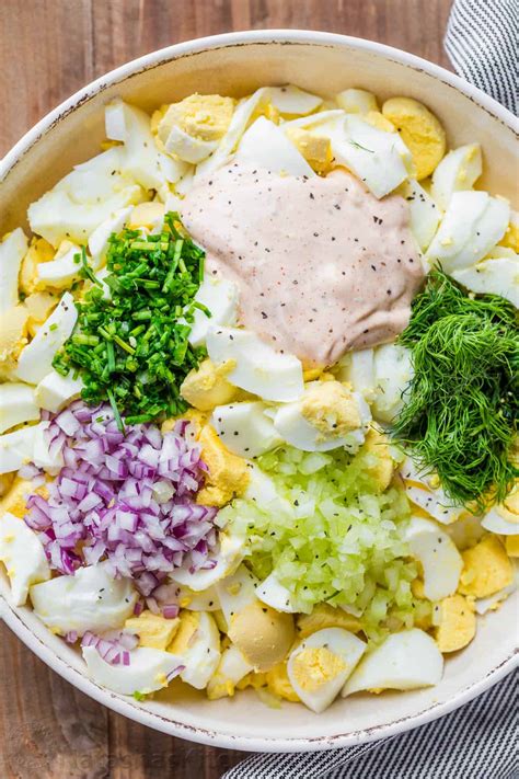 Egg Salad Recipe With The Best Dressing