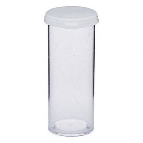 Polystyrene 1 13 Fl Oz Capacity Oz Vial With Cap 21c011 Vial 9c 10 Grainger