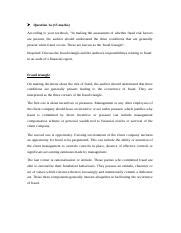 Audit Work Sample Docx Question A Marks According To Your Textbook In Making The