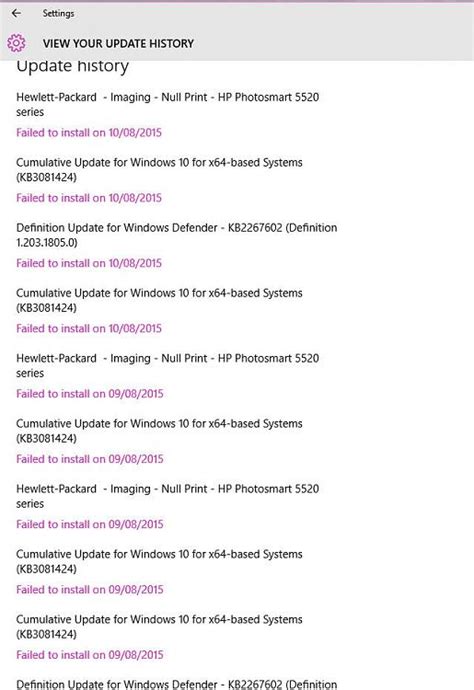 Windows 10 Updates Fails To Install Even After Multiple Attempts Solved Page 7 Windows 10