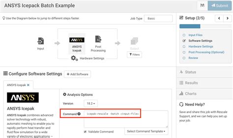 Ansys Icepak Batch Tutorials Rescale